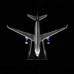 24-Hours The Russian International Airlines Aeroflot-Russian Airlines Airbus A330 Airplane Models Die-cast 1:400