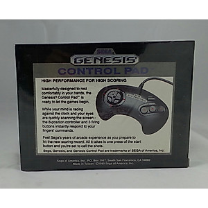 Sega Genesis Control Pad Controller Three Bottoms