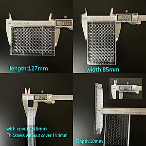 Tissue Culture Plate 96 Well - with Lid, Flat Bottom, Individual Pack (Pack of 10)
