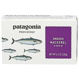 PATAGONIA PROVISIONS Smoked Mackerel in Olive Oil, 4.2 OZ
