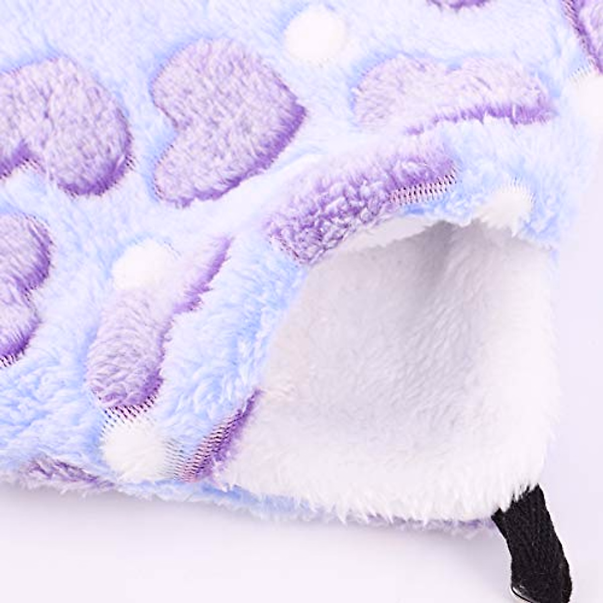 balacoo Swinging X Animal Hammock Squirrel Bed Double Style Warm Sleep Pet Ferret Guinea Layer Pig Bird for Printed Parrot Sleeping Hamster Bunk Rat Chinchilla Hanging Mice Layers