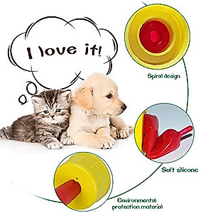 Lucky Farm Lamb Rubber Pacifier Milk Drink Nipples 10pcs for Feeding Sheep Goat Lamb Puppy