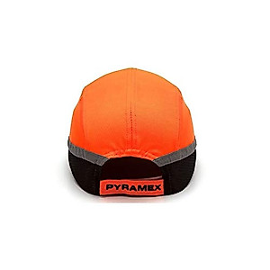 Pyramex Safety HP500 Baseball Bump Cap, Hi-vis Orange