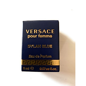 Versace Dylan Blue Pour Femme Eau de Parfum Vial .03 oz / 1ml