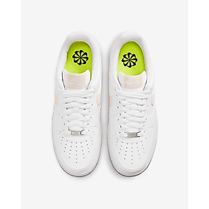 Nike Women's Air Force 1 '07 Next Nature Shoes (White/Arctic Orange-White, us_Footwear_Size_System, Adult, Women, Numeric, Medium, Numeric_10)