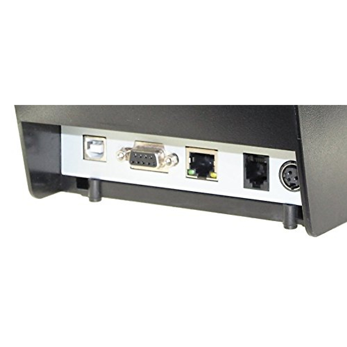 EOM-POS Heavy Duty Cash Register Drawer + Thermal Receipt Printer (80mm) + Barcode Scanner (Cordless) [Black] NOT for Square