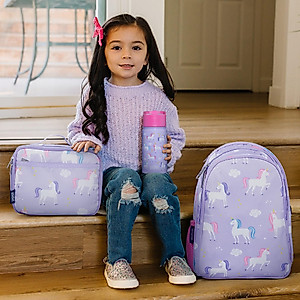 Wildkin 15-Inch Kids Backpack for Boys & Girls, Perfect for Early Elementary, Backpack for Kids Features Padded Back & Adjustable Strap, Ideal for School & Travel Backpacks (Unicorn)