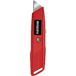 ALLWAY SLK Retractable Utility Knife with Steel Slider and 3 Blades