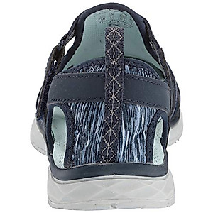 Dr. Scholl's Shoes Women's Andrews Fisherman Sandal, Navy Nubuck/Fabric, 7 M US