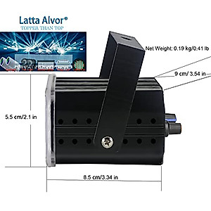 DJ Disco KTV Bars Lights Strobe Lights Stage Light 36 LED Mini Disco LIghts Flash Strobe Lighting with Sound Activated and Speed Control for Party Wedding (multil with a remote control)