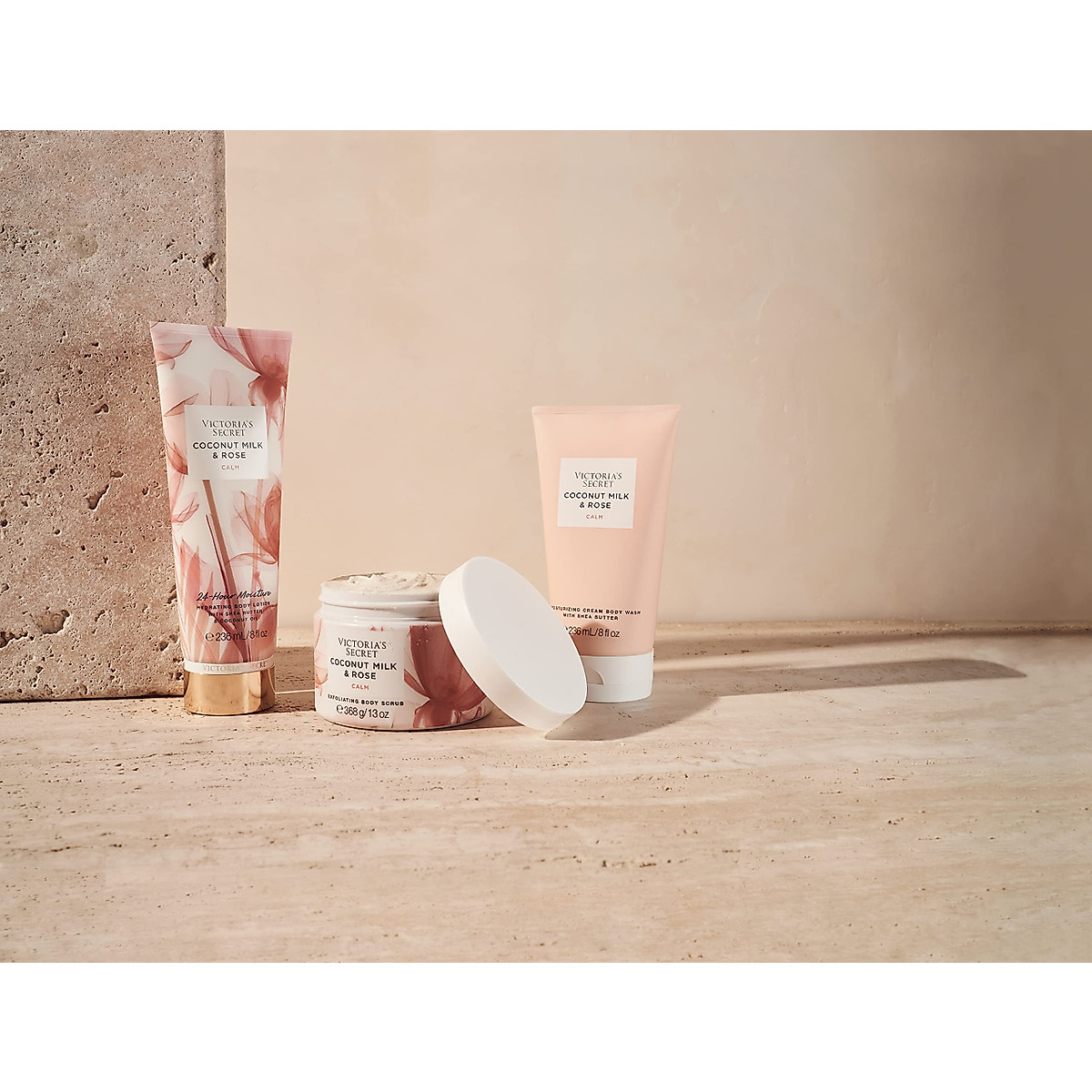 Victoria's Secret Coconut Milk & Rose Cream Body Wash with Shea Butter