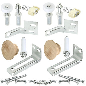 Harrier Hardware Bifold Door Hardware Repair & Replacement Kit, 2-Door Set