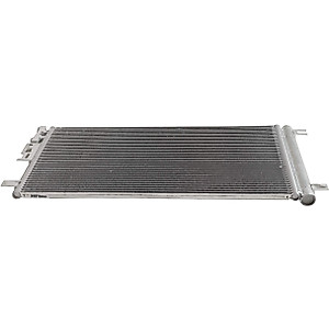 Kool-Vue A/C Condenser Compatible with 2005-2010 Chevrolet Cobalt, Fits 2007-2010 Pontiac G5, Fits 2005-2006 Pontiac Pursuit, Fits 2003-2007 Saturn Ion With Receiver Drier Supercharged GM3030251