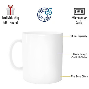 Hasdon-Hill I Deliver Babies What's Your Superpower, Midwife Gift, Home Birth Coffee Mug, OBGYN Tea Cup For Delivery Nurse, OB Doctor, Bone China 11 OZ White