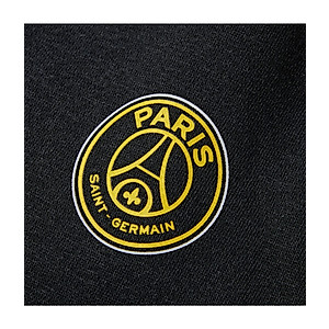 Jordan Girl's PSG Fleece Hoodie (Little Kids/Big Kids) Black MD (8-10 Big Kid)