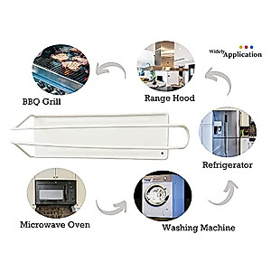 Magnetic Paper Towel Holder for Refrigerator- for Toolbox, Grill, RV, Fridge, Magnetic Towel Bar for Garage, Laundry Room, Bathroom, Kitchen, Metal White