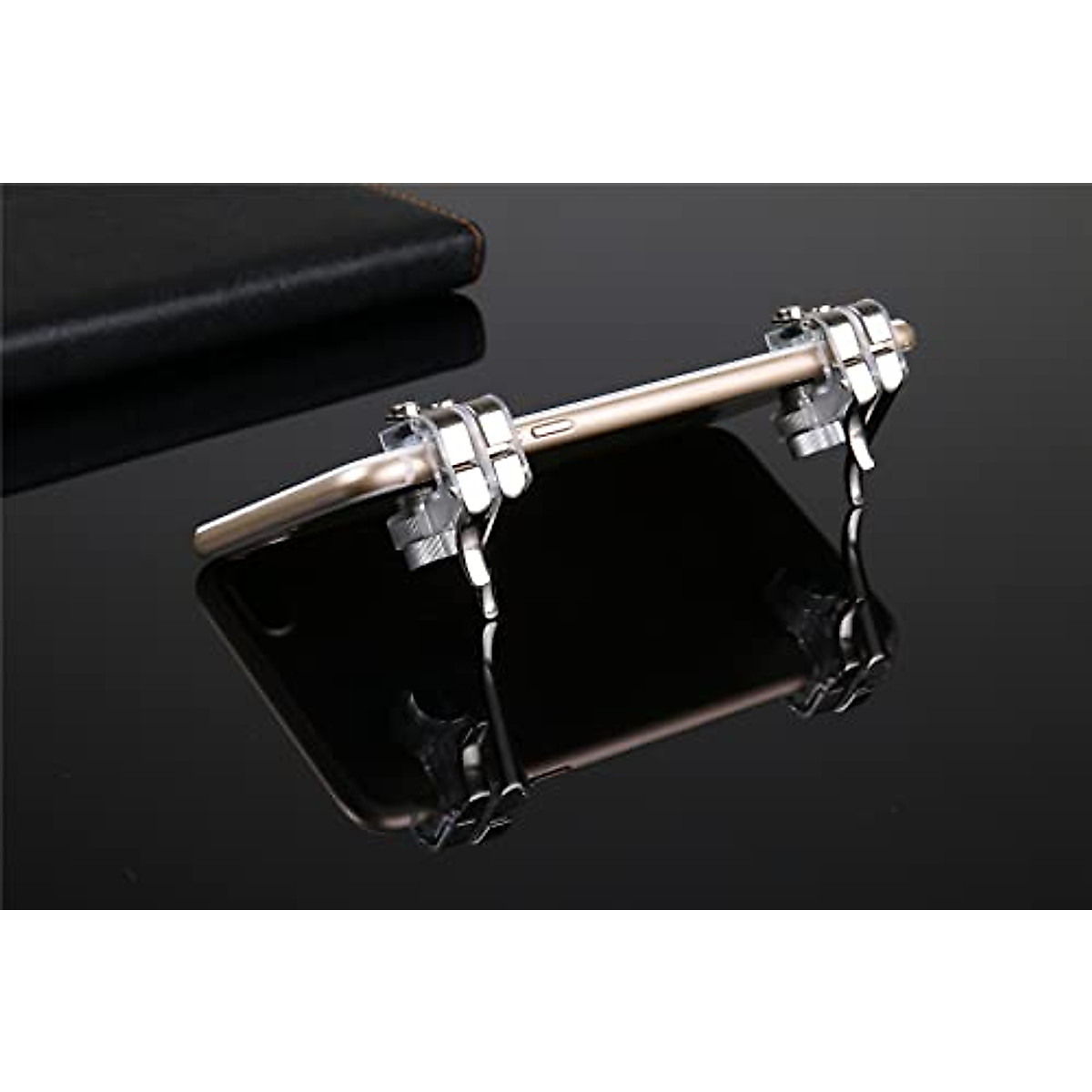 Mobile Game Controller Physical Auxiliary Position Automatic Press Gun Quick Aim Trigger Joystick (a Pair)