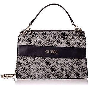 GUESS Sosie Convertible Crossbody Flap, Black
