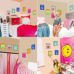 Maxee Preppy Beach Room Decor Aesthetic Wall Decor Preppy Paintings for Bedroom Wall Art College Dorm Room Decor Preppy Pictures for Wall Posters (8x10 Inch,Set of 6, UNFRAMED)