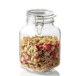 Bormioli Rocco SYNCHKG017035 Fido Glass Canning Jar Italian