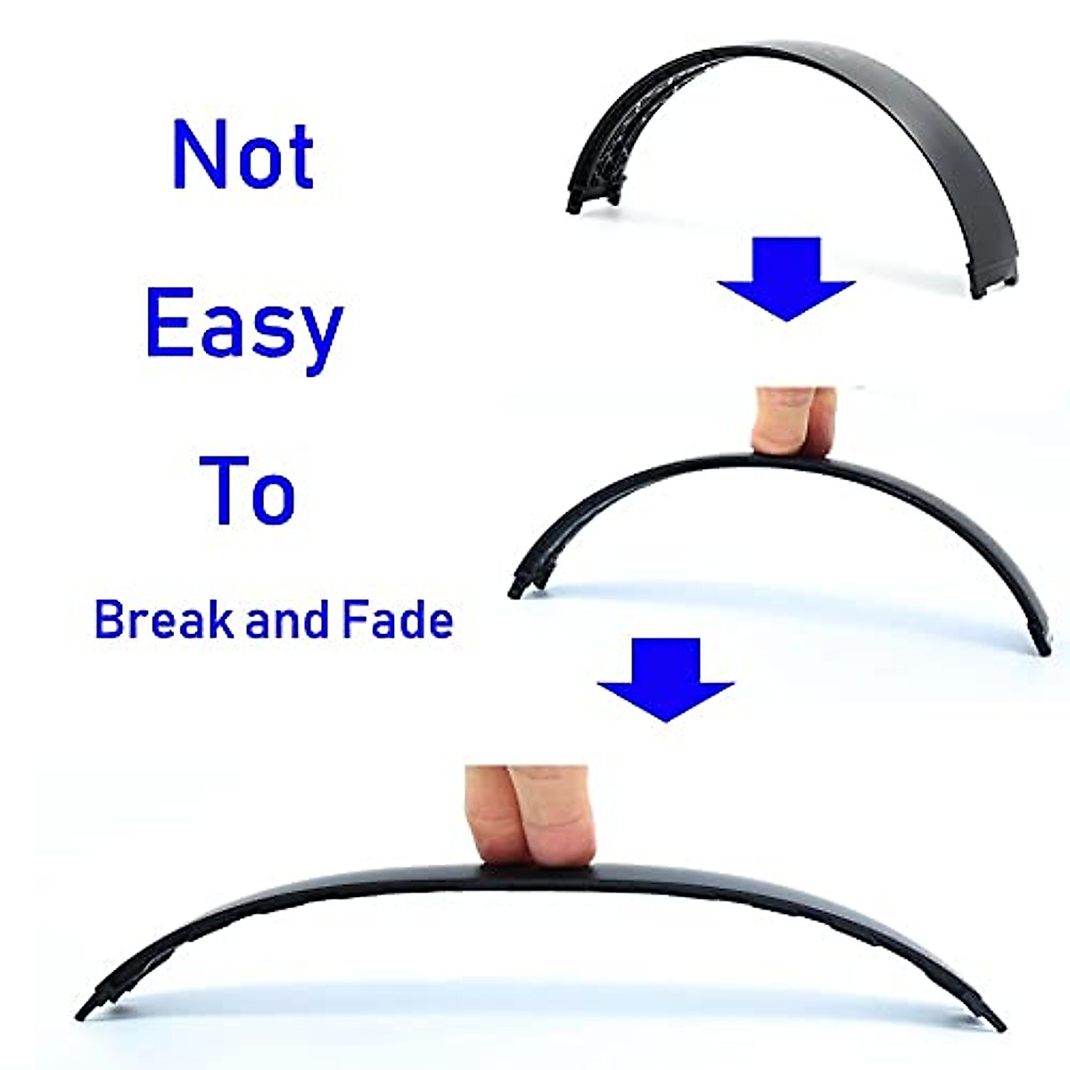 Studio 2 Headband Replacement Studio 2 Replacement Headband for Studio 2.0 3 Wired/Wireless Over Ear Headphone(Matte Black)