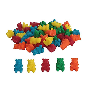 50 Counting Bears with 5 Cups