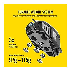 Corsair M65 RGB Elite - FPS Gaming Mouse - 18,000 DPI Optical Sensor - Adjustable DPI Sniper Button - Tunable Weights - White