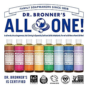 Dr. Bronner's, Baby Soap Liquid Castile, 8 Fl Oz