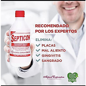 Septicon Mouthwash 16oz (Dominican Republic version)