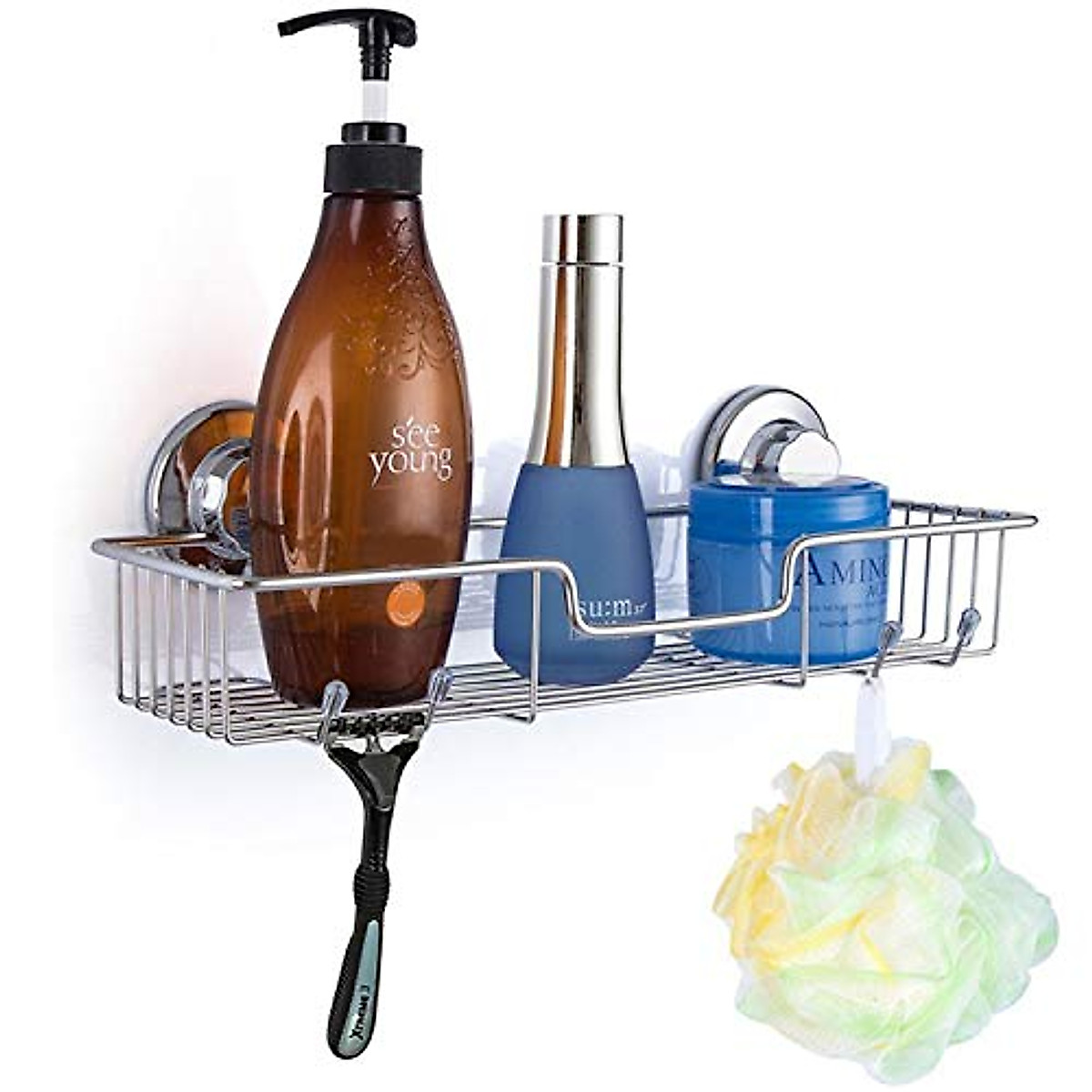 iPEGTOP Suction Cup shower caddy