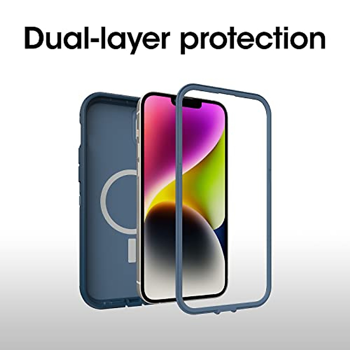 OtterBox DEFENDER XT SERIES for iPhone 14 Plus - OPEN OCEAN (Blue)