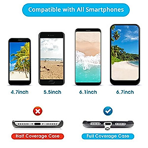 cobee Hand Wrist Strap Lanyard with Tether Patch, 6 Pcs Adjustable Nylon Wrist Straps with 6 Pcs Transparent Phone Pads Cell Phone Lanyard Strap Holder Hand Straps for Mobile Phone Camera Key Wallet