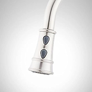 Signature Hardware 948399 Amberley 1.8 GPM Single Hole Pull Down Kitchen Faucet