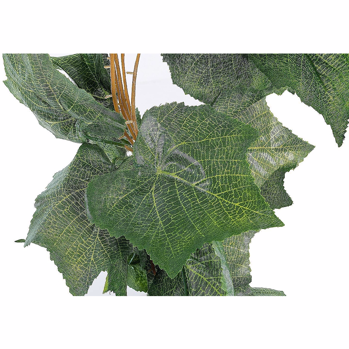 Meiliy 8 Ft 5pcs Artificial Greenery Ivy Vine Plants Foliage Grape Leaves Vine Simulation Flowers Vine Garland for Home Room Garden Wedding Outside Decoration