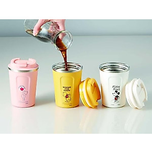 Skater STBC3F-A Vacuum Stainless Steel Coffee Tumbler, Hot and Cold Retention, Small, 11.8 fl oz (350 ml), Kiki's Delivery Service, Jiji Ghibli
