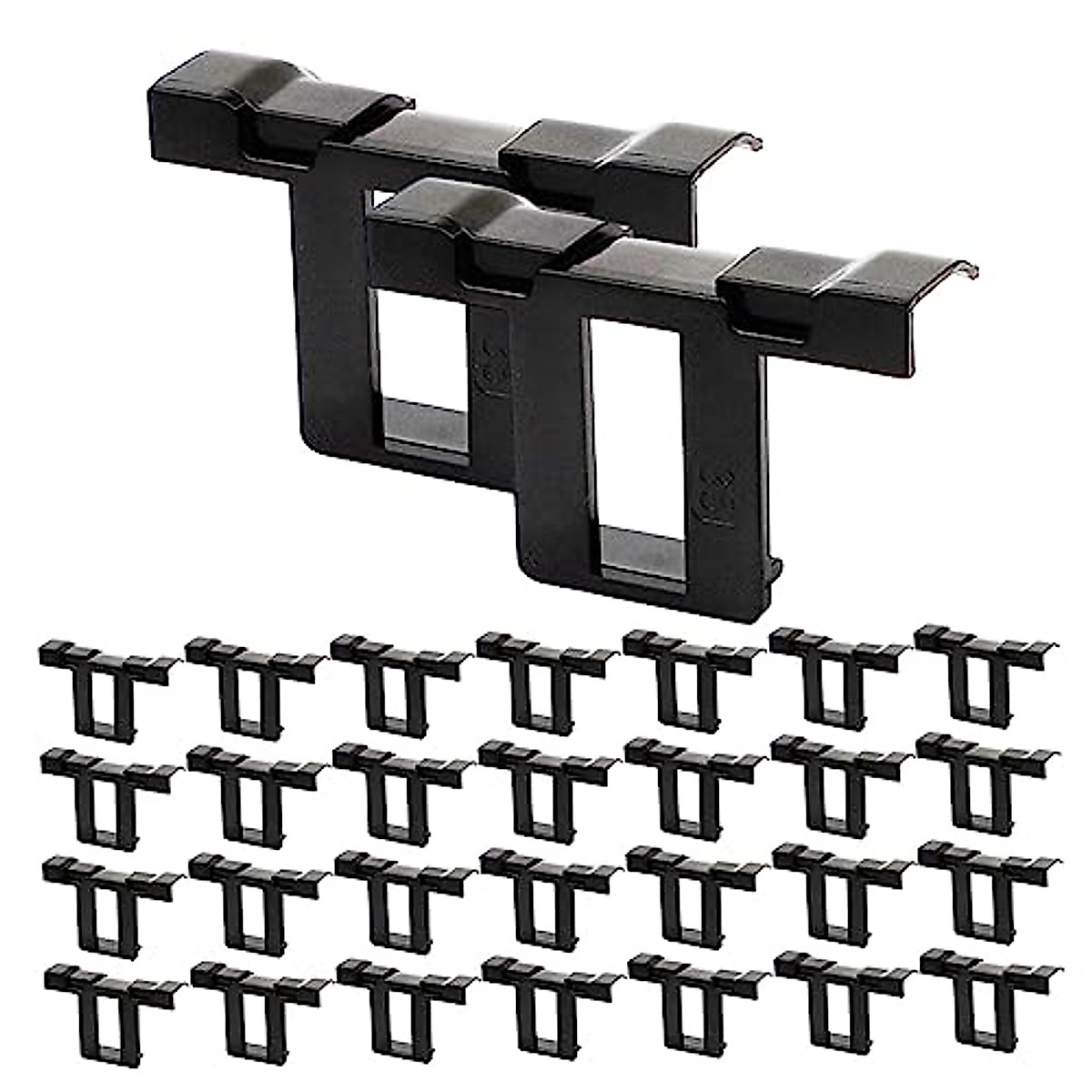 Solar Wind Power Parts Accessories Solar Panel Water Drain Clips 30Mm Pv Module Cleaning Clips For Water Drainage Photovoltaic Panel 30Pcs