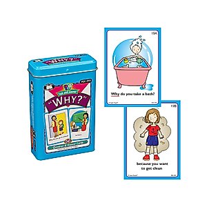 Super Duper Publications | Ask and Answer WH Question Five Fun Decks Bundle | Communication and Language Skills Flash Cards | Educational Resource for Children
