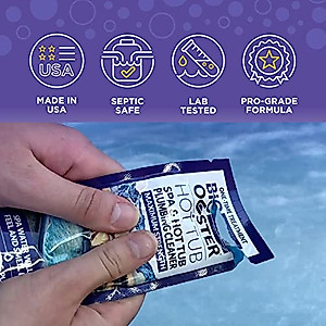 Bio Ouster Spa Purge Hot Tub Jet Cleaner - Hot Tub Chemicals, Inflatable Hot Tub Chemicals, Hot Tub Cleaner for Jets and Tubes, Spa Chemicals for Hot Tub, Spa Cleaner Hot Tub and Spa Chemicals (Kit)