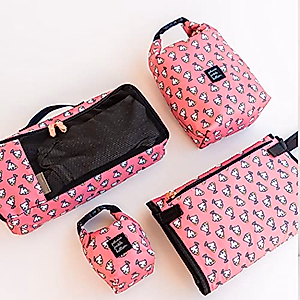 Petunia Pickle Bottom | Portable Baby Organizer | Disney's Beauty and The Beast | Perfect for Diaper Bags & Travel | Portable Diaper Caddy Organizer | Diaper Bag | Disney Baby | Cheerful Chip