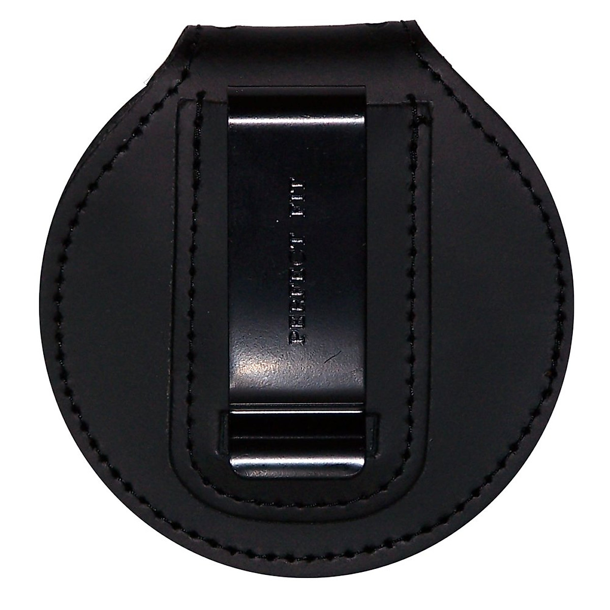 Perfect Fit Shield Wallets Florida Sheriff Five-Point Star Badge Holder (Black, Cutout PF185, 2.7 inches Tall)