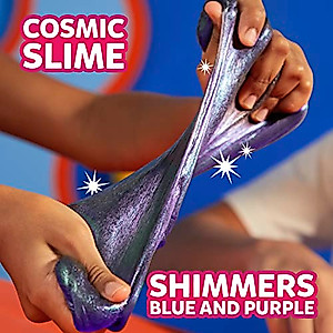 Elmer's Gue Premade Slime, Variety Pack, Includes Clear Slime, Scented Slime, Glitter Slime, 4 Count