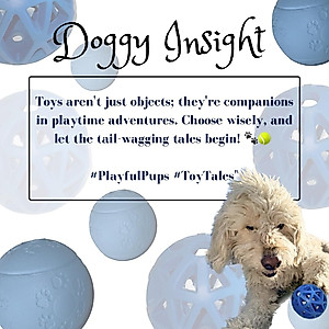 CeylonManel Happy Patitas Playful Trio - Medium Dog Toy Balls