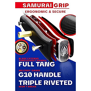 Dalstrong Pitmaster BBQ & Meat Knife - 8 inch - Shogun Series ELITE - Forked Tip & Bottle Opener - Japanese AUS-10V Super Steel - G10 Handle - w/Sheath