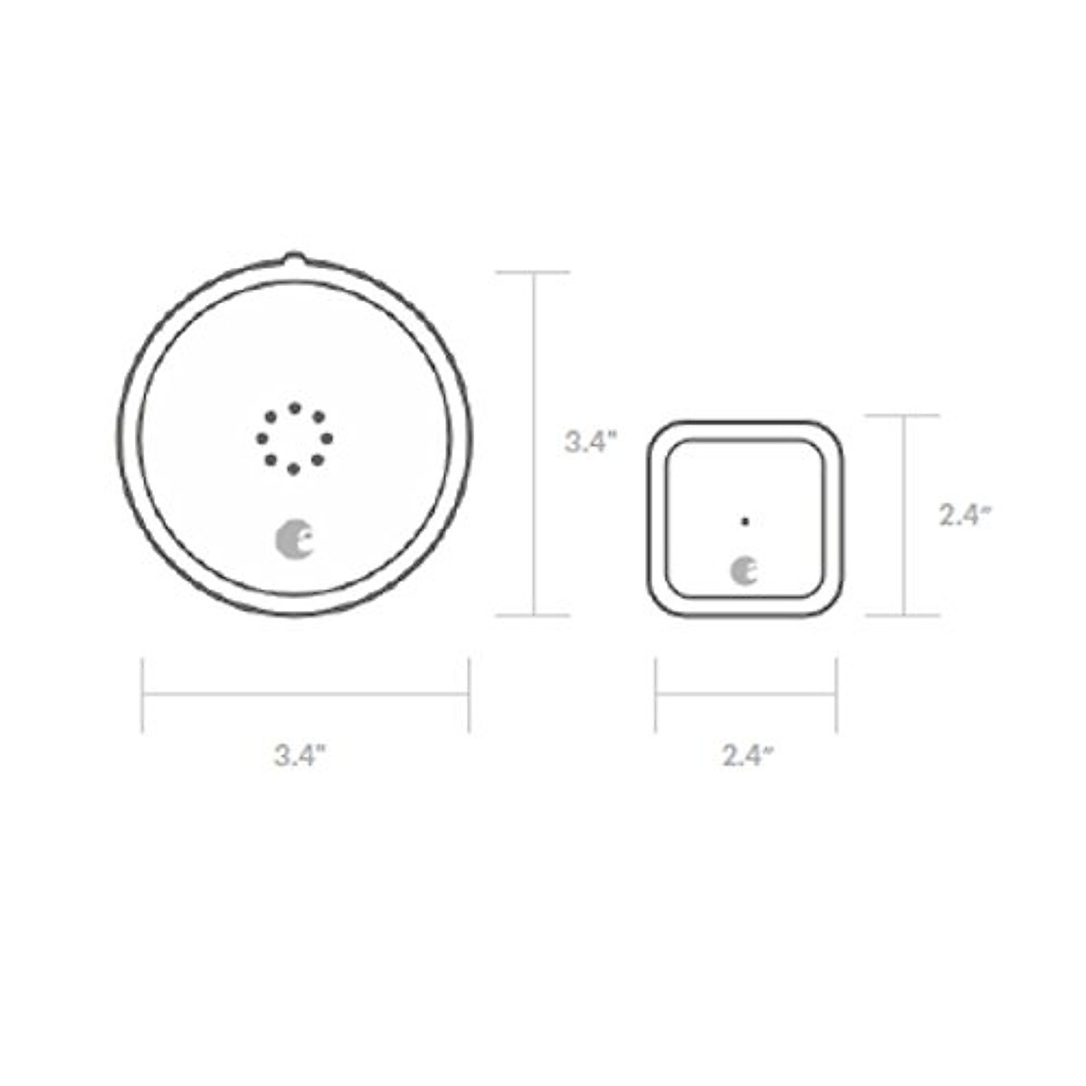 August Smart Lock Pro + Connect Hub - Wi-Fi Smart Lock for Keyless Entry - Works with Alexa, Google Assistant, and more – Dark Gray