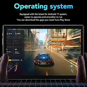 Business Tablet, 2 in 1 5G WiFi 8 Core CPU 4G LTE 10.1 Inch Tablet for Learning for Android 11.0 (#2)