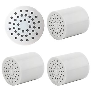 15 Stage Shower Filter,Replacement Shower Cartridge Filter with Vitamin C, Shower Head Replacement Filter for Hard Water（4 Pack）