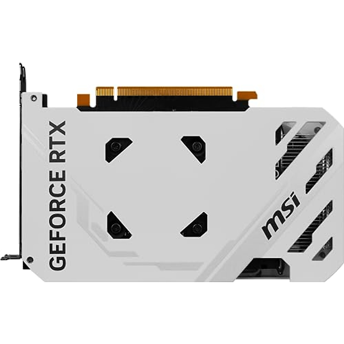 MSI Gaming GeForce RTX 4060 8GB GDRR6 Extreme Clock: 2505 MHz 128-Bit HDMI/DP Nvlink TORX Fan 4.0 Ada Lovelace Architecture Graphics Card (RTX 4060 Ventus 2X White 8G OC)