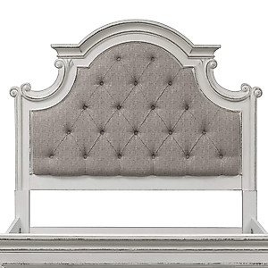 Liberty Furniture Industries Magnolia Manor King Uph Panel Headboard
