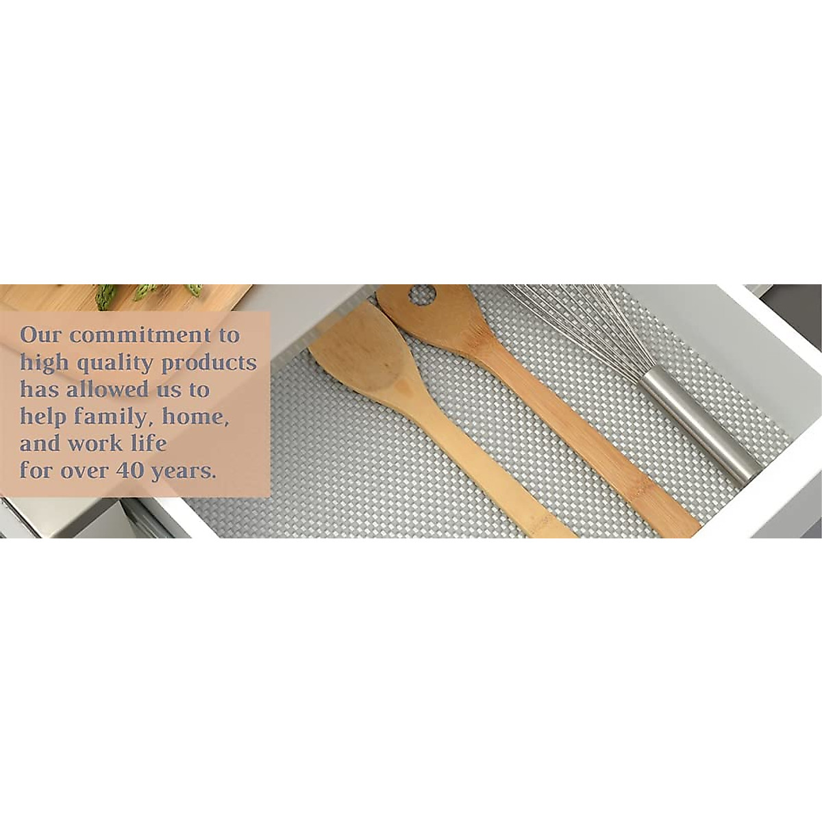 Quick Cover by Con-Tact Shelf & Drawer Liner - Talisman Blue