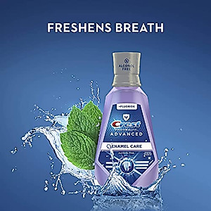 Crest Pro-Health Advanced Anticavity Fluoride Mouthwash Extra Deep Clean - 33.8 oz, Pack of 2